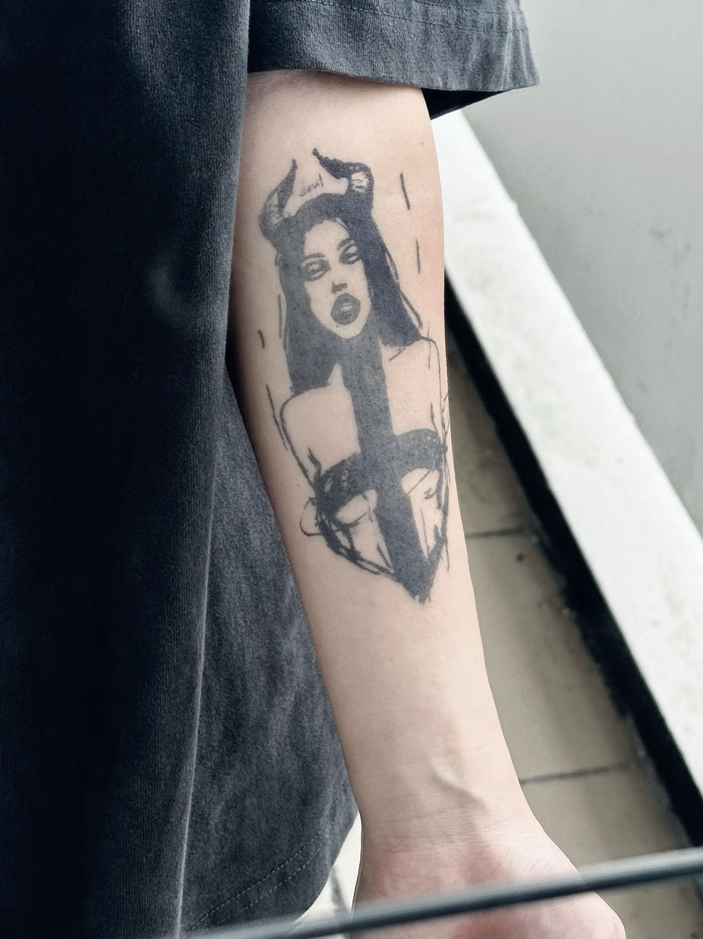 Devil Ink Herbal Temporary Tattoo | Cretive Temporary Tattoo – Harris shop